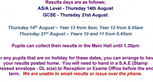 Olchfa - Summer Exam Results - August 2025